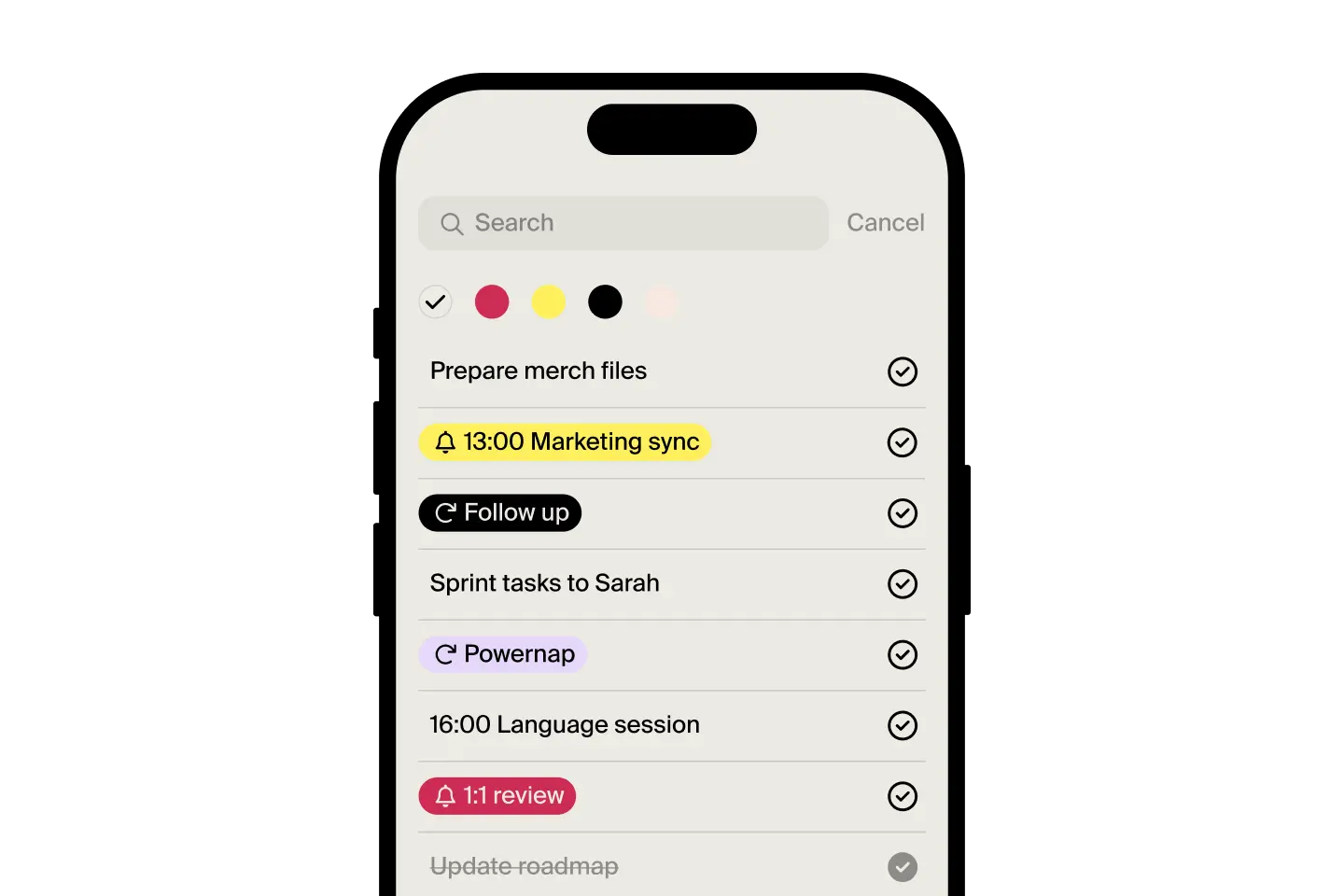 Tweek Calendar — Minimal To Do list and Weekly Task Planner App