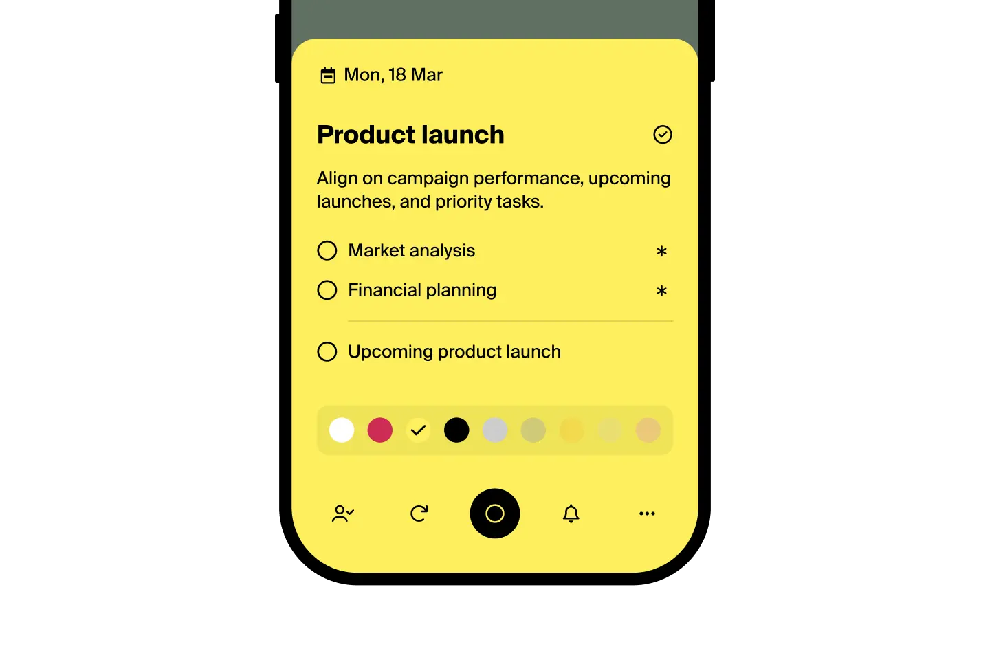 Tweek Calendar — Minimal To Do list and Weekly Task Planner App